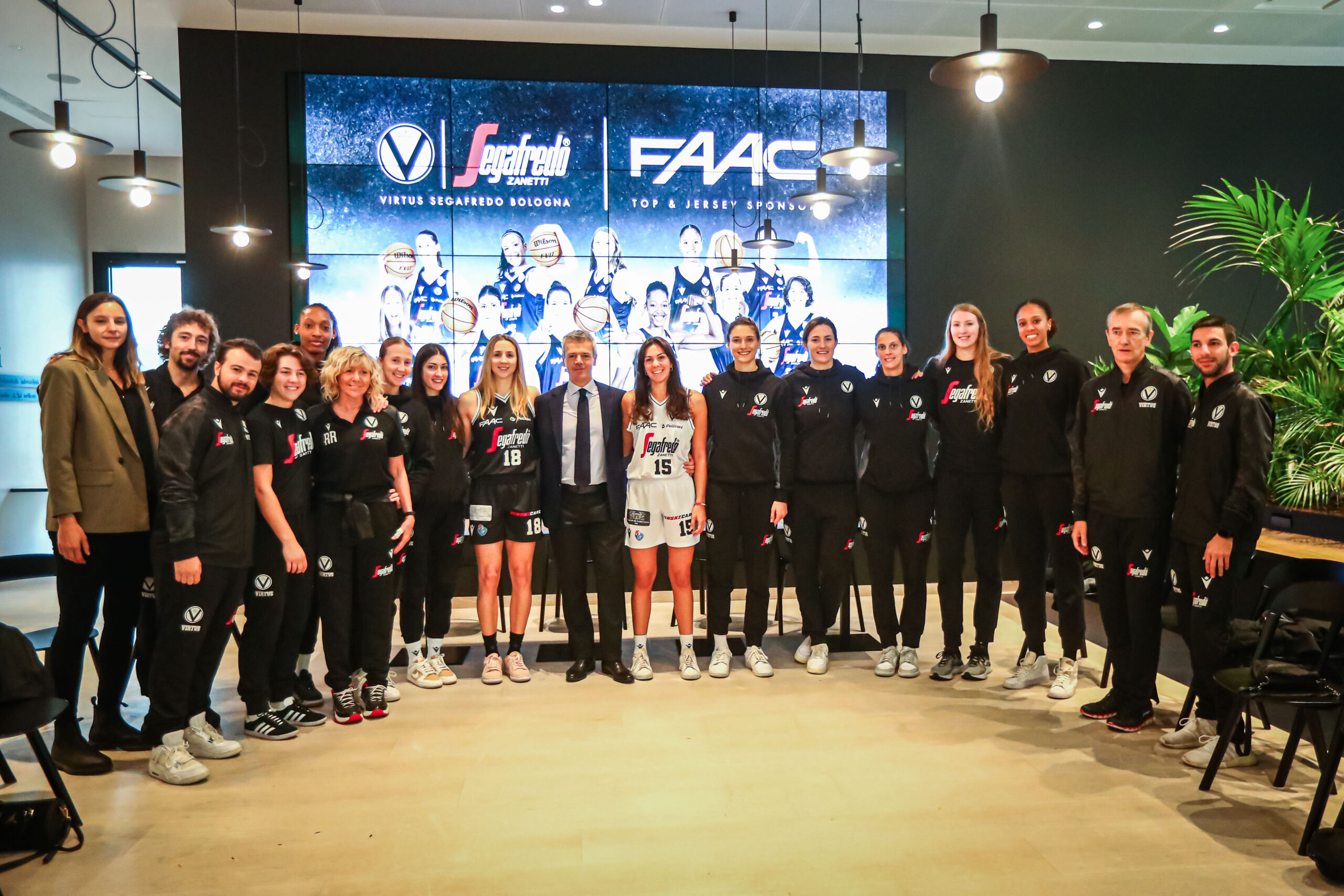 The official presentation of Virtus Segafredo Bologna women’s team