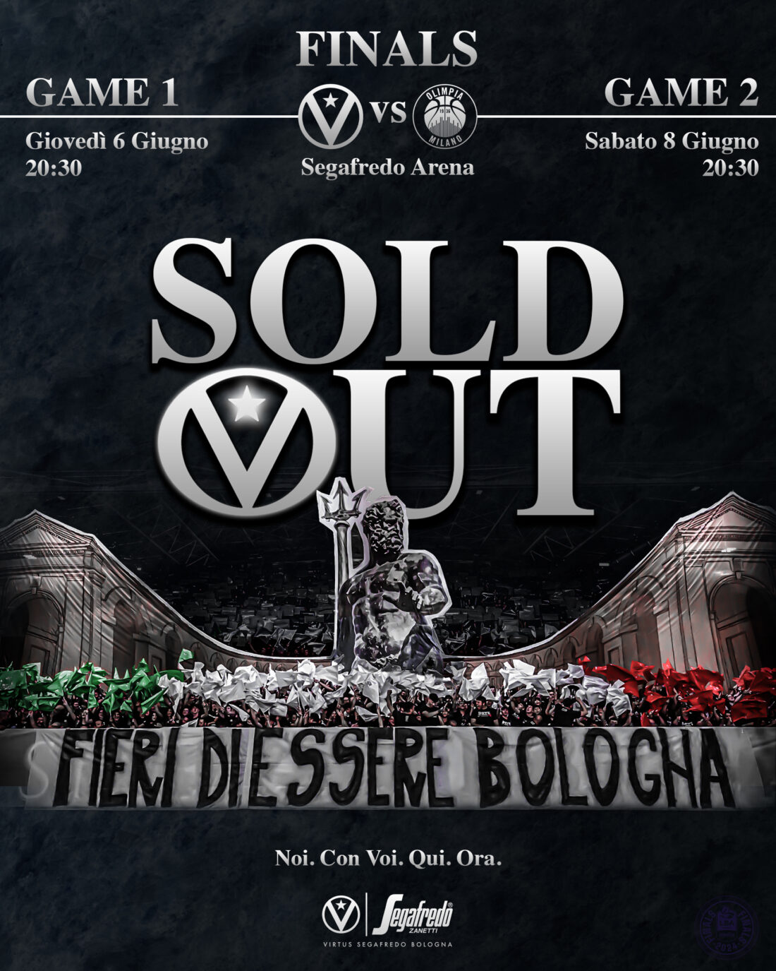 LBA Finals Unipolsai 2024 | Sold-out Game-1 and Game-2 vs. EA7 Emporio ...