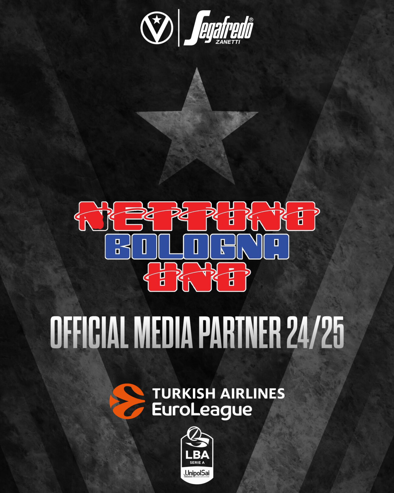 Nettuno Bologna Uno Media Partner of V Nere for the 24/25 season as well!