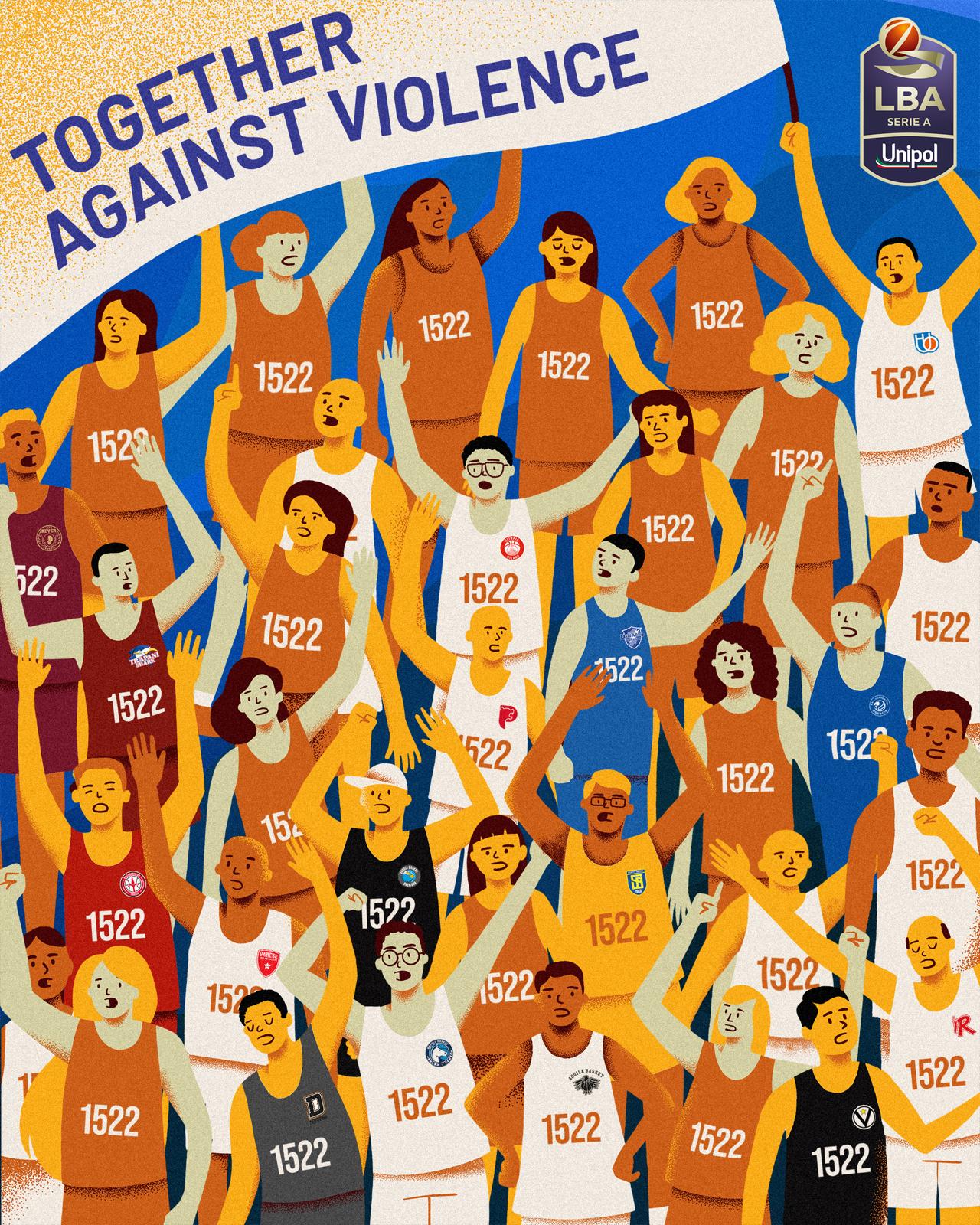 LBA and its clubs join the campaign to raise awareness against violence ...