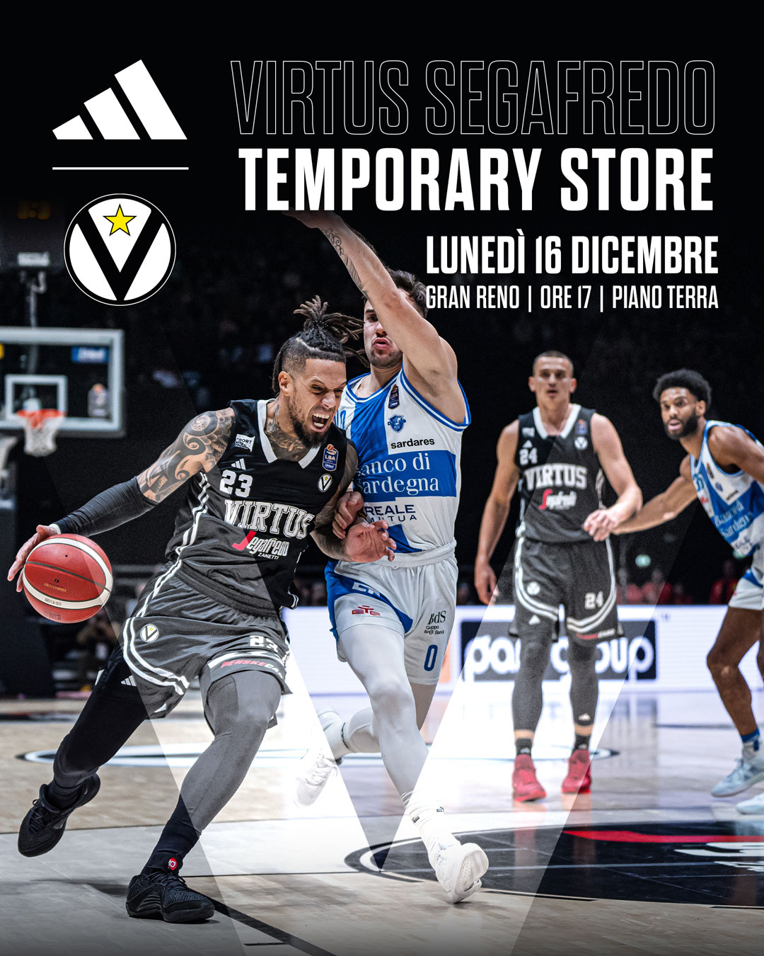 Today Daniel Hackett and Andrejs Grazulis at Virtus Temporary Store at ...